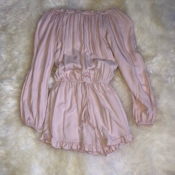 Brandy Melville | Other | Light Pink Romper | Poshmark